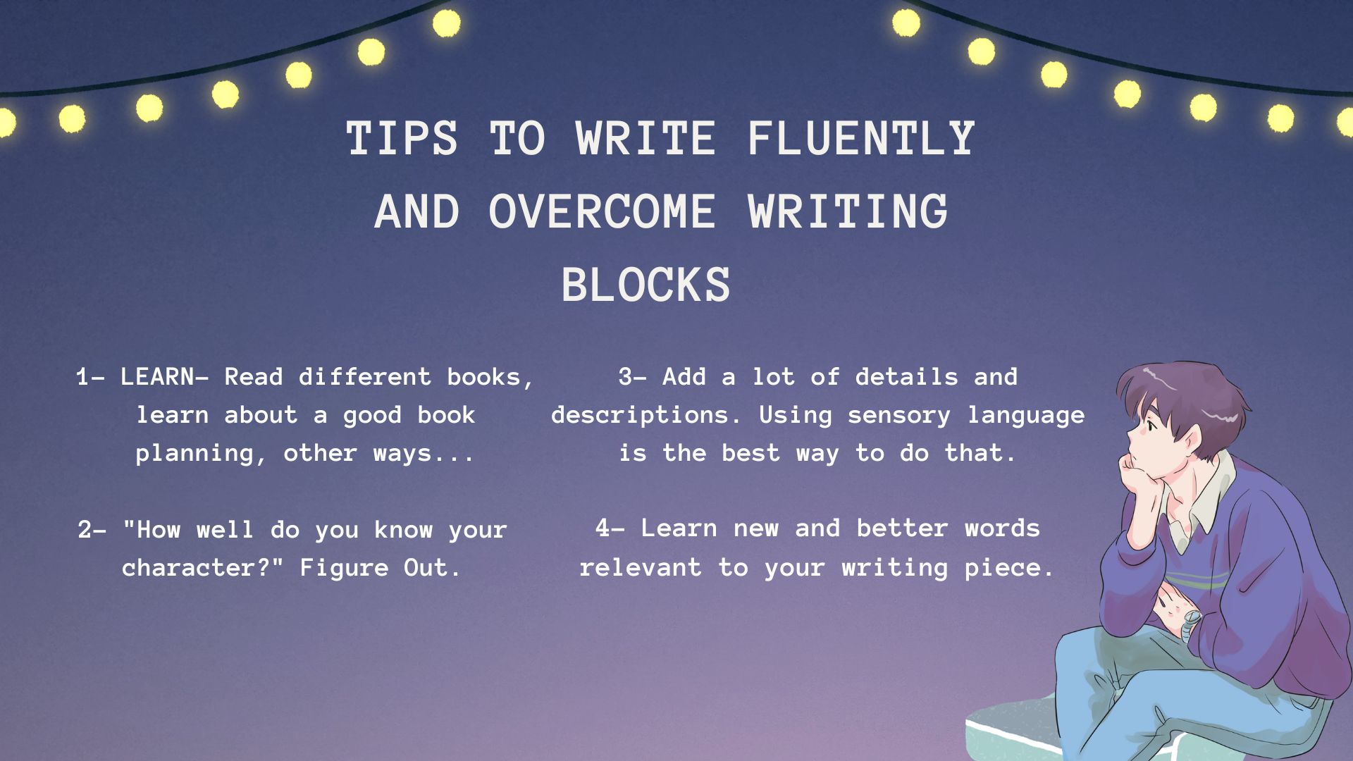 How to write a book- the basics